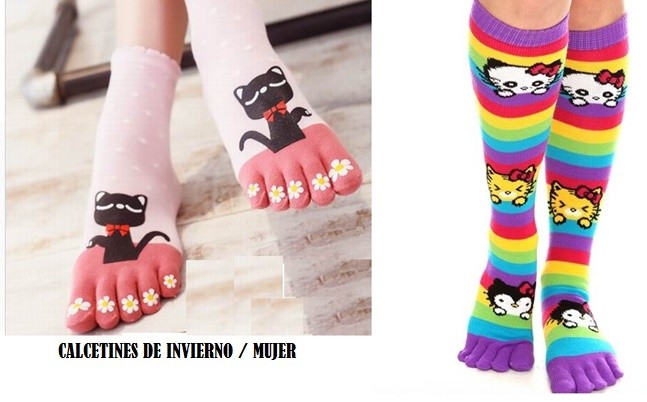 Calcetines con dedos: 8 diseños súper divertidos! zapatos de moda